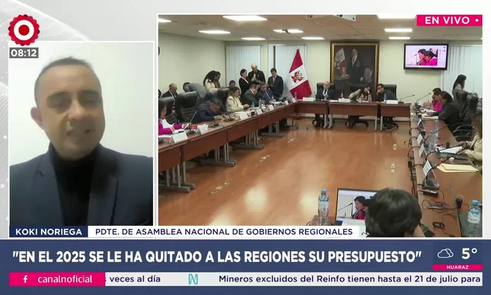 Gobiernos regionales reciben 1% del crédito del MEF