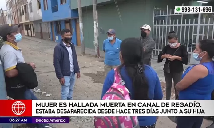 La Libertad Mujer Es Hallada Muerta En Canal De Regadío América Noticias
