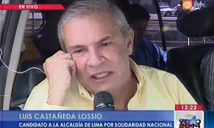 Luis Castañeda: la emoción de la gente volvió mi votación "un poco accidentada" - América Noticias