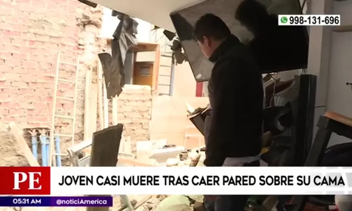 Magdalena Joven Casi Muere Tras Caer Pared Sobre Su Cama