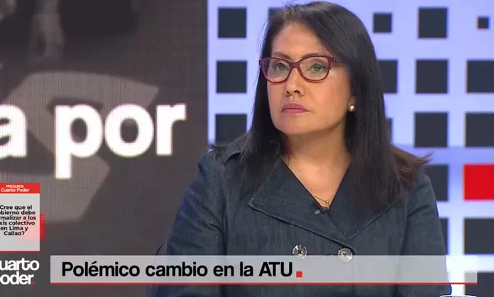 María Jara, expresidenta de la ATU: “El Ministerio de Transportes es un ...