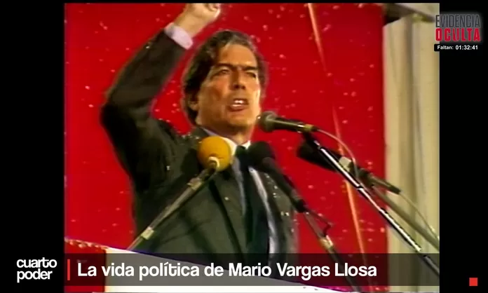 Mario Vargas Llosa también hizo historia en la política