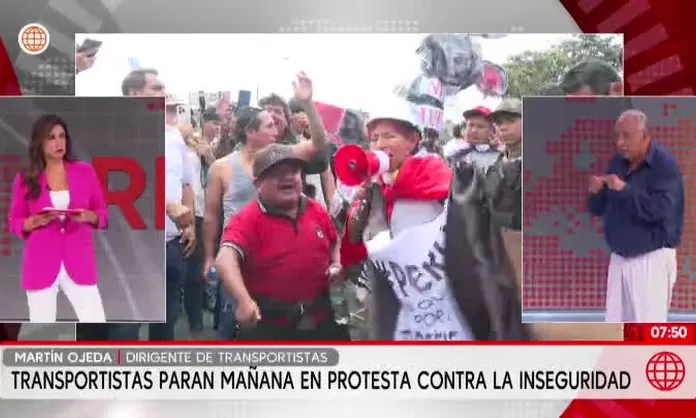 Paro de transporte: 22 mil unidades no circularán en Lima