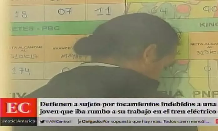 Metro De Lima Detienen A Sujeto Que Se Masturbó Frente A Una Joven