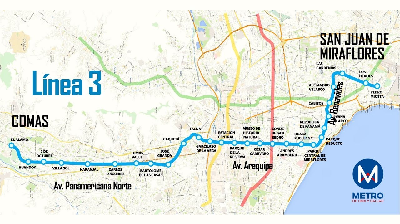 Metro de Lima: Importantes datos que debes saber respecto a las 5 ...