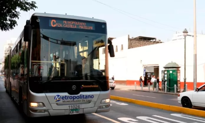 Metropolitano restablece recorrido tradicional de la Línea C
