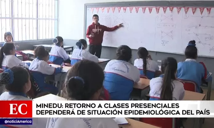 Minedu Retorno A Clases Presenciales Dependerá De La Situación