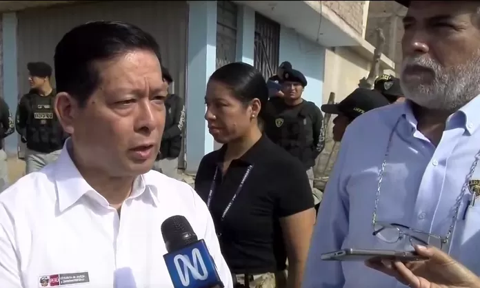 Ministro Arana La Delincuencia No Va A Ganar En Trujillo