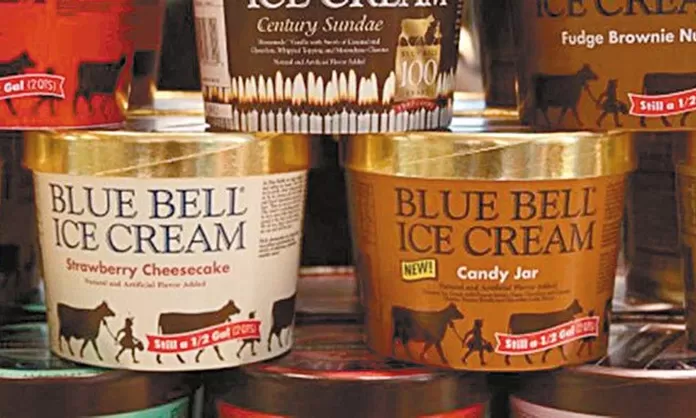 Minsa recomendó no ingerir helados Blue Bell por presencia de bacterias