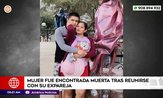 Mujer fue encontrada muerta tras reunirse con su expareja