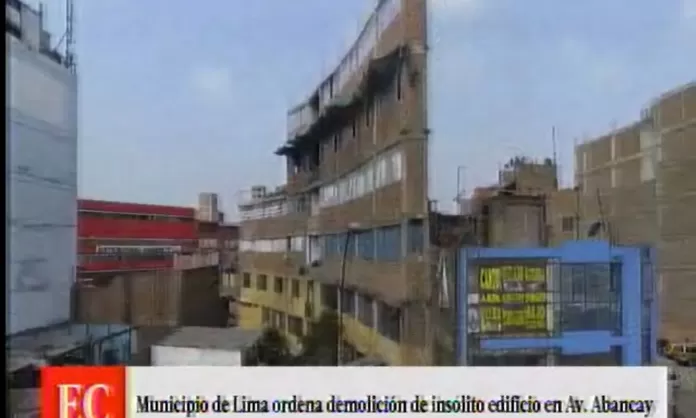 Cercado de Lima: Municipalidad pide demolición de edificio mal construido