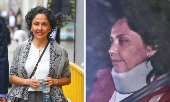 Nadine Heredia es vista por primera vez en Brasil