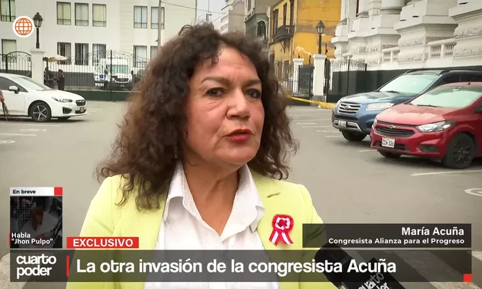 María Acuña: La otra invasión de la congresista
