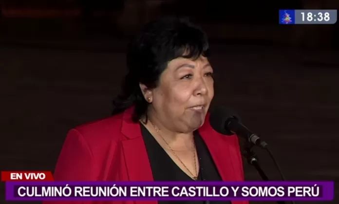 Patricia Li de Somos Perú: "Pedro Castillo me prometió que declarará a ...