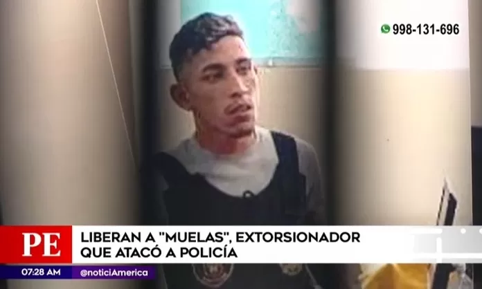 Peligroso Extorsionador Que Atacó A Policía Fue Liberado