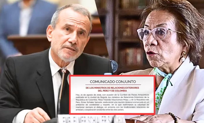 Reunión bilateral Perú-Colombia por frontera en septiembre