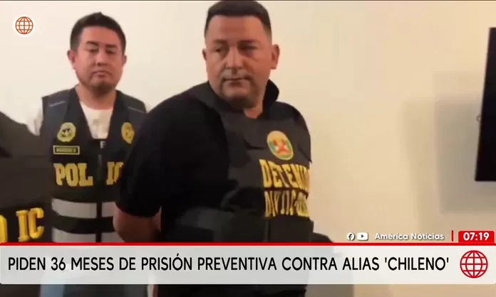 Piden prisión preventiva alias Chileno