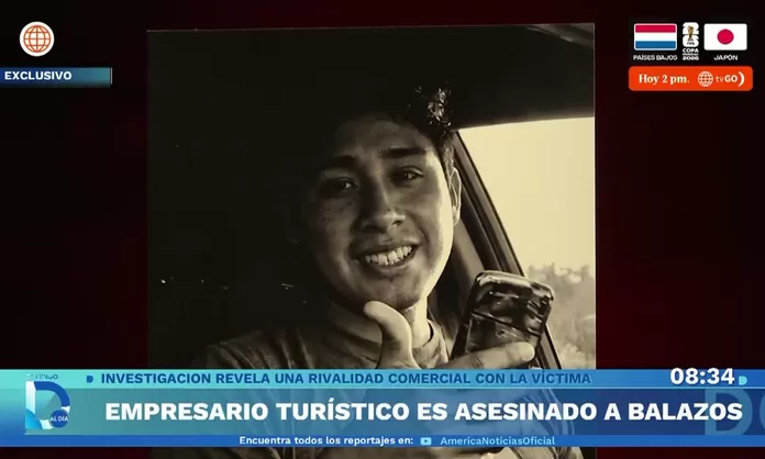 Empresario turístico es asesinado a balazos en Pisco