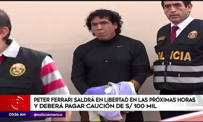 Poder Judicial ordena libertad de 'Peter Ferrari'