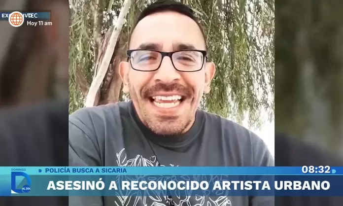 Policía busca a sicaria que asesinó a reconocido artista urbano