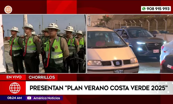 Autoridades presentan Plan Verano Costa Verde 2025