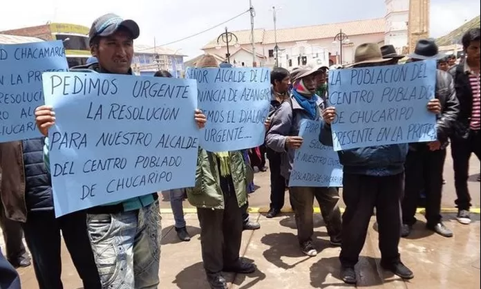 Puno Pobladores De Ácora Acatan Paralización De 48 Horas América
