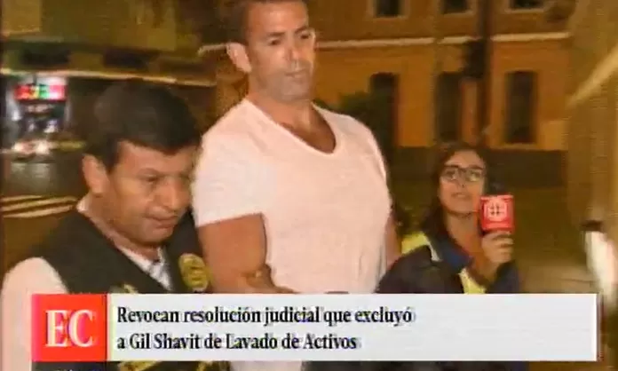 Revocan resolución que excluyó a Gil Shavit de lavado de activos