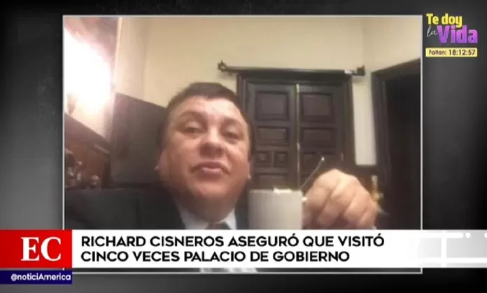 Richard Cisneros: Acudí 5 ocasiones a Palacio y solo 2 veces saludé al ...