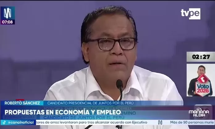 Roberto Sánchez propone elevar sueldo mínimo y crear fondo de créditos ...