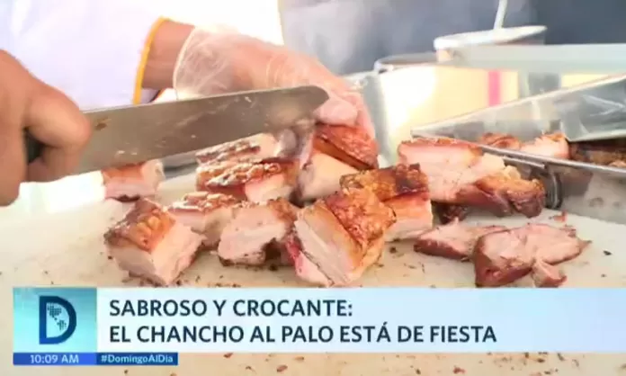 Sabroso y crocante: El chancho al palo esta de fiesta