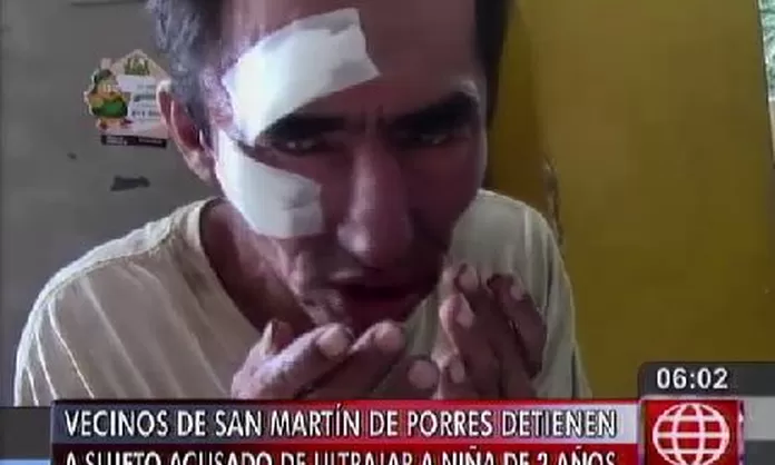 San Martín De Porres Detienen A Sujeto Acusado De Violar A Niña De Dos