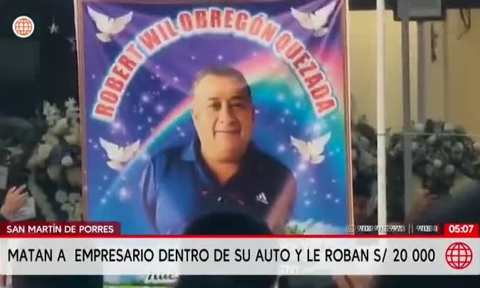 San Martín de Porres: Sicarios asesinan a empresario