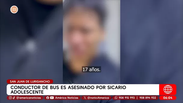 SJL: Adolescente asesina a conductor de Etusa