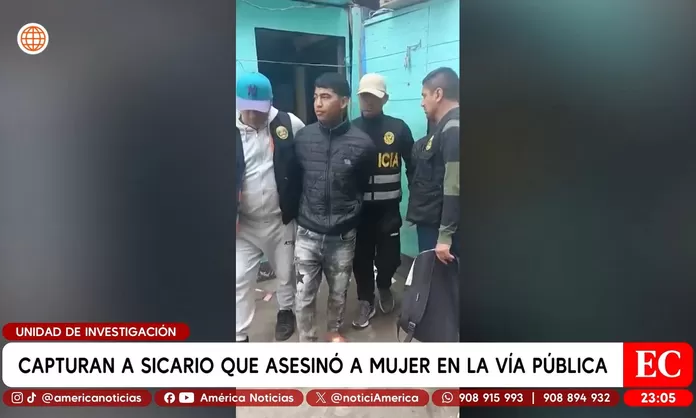 Capturan a sicario del crimen de madre joven en el Callao