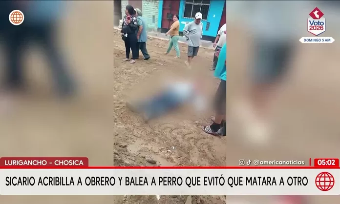Crimen contra obrero en Lurigancho-Chosica