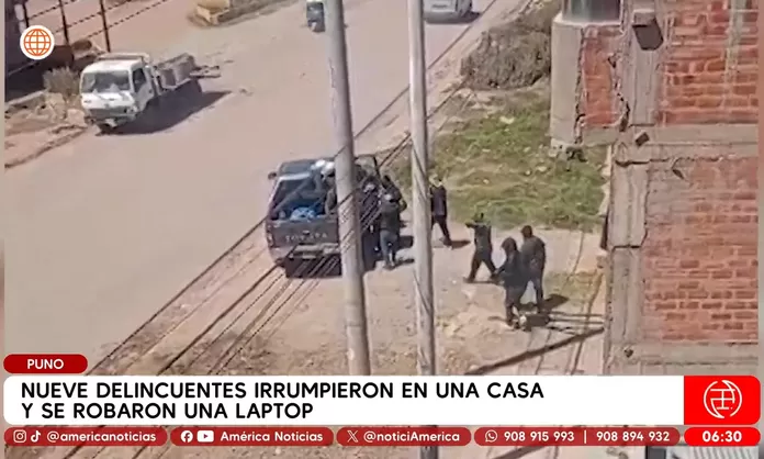 Puno: Siete policías detenidos tras asalto armado a casa