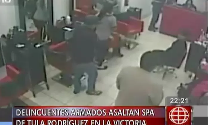 Vea los detalles del asalto al spa de Tula Rodríguez en La Victoria