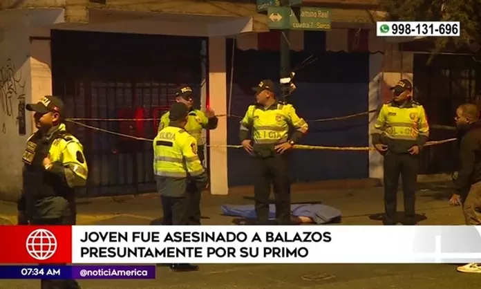 Surco Joven Fue Asesinado A Balazos Presuntamente Por Su Primo