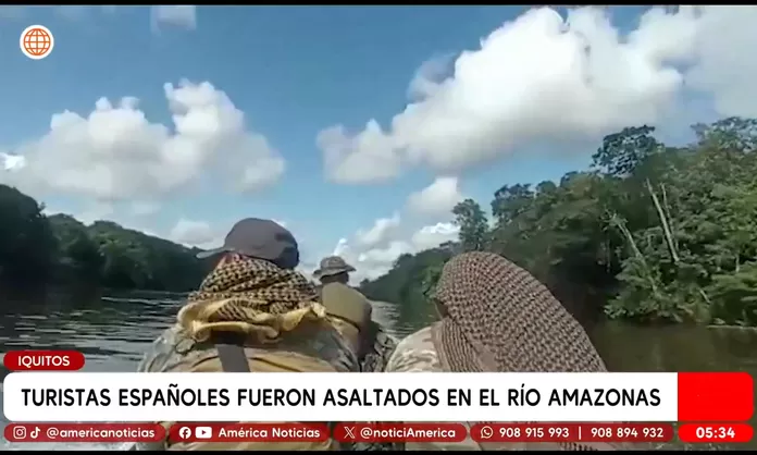 Río Amazonas: Turistas españoles asaltados por piratas