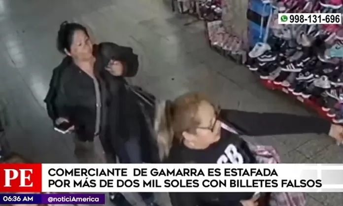 La Victoria: comerciante de Gamarra fue estafada con billetes falsos