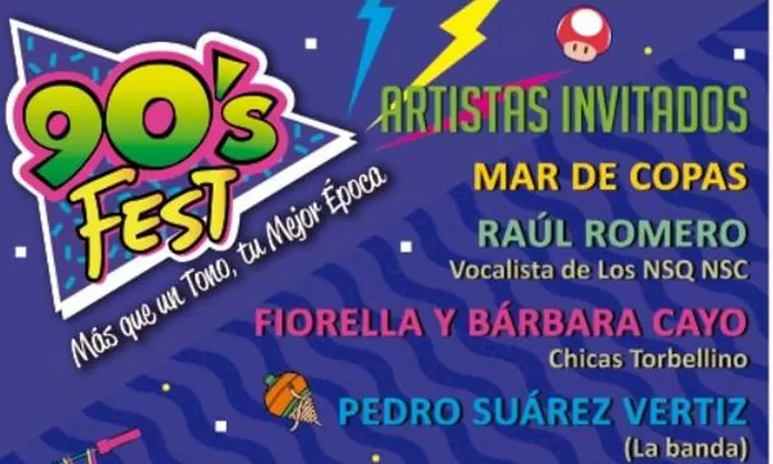 90’s Fest: esta es la lista de ganadores de entradas para el concierto
