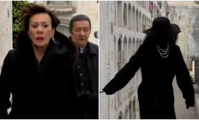 AFHS: Francesca y Peter corrieron por todo el cementerio tras ser ...