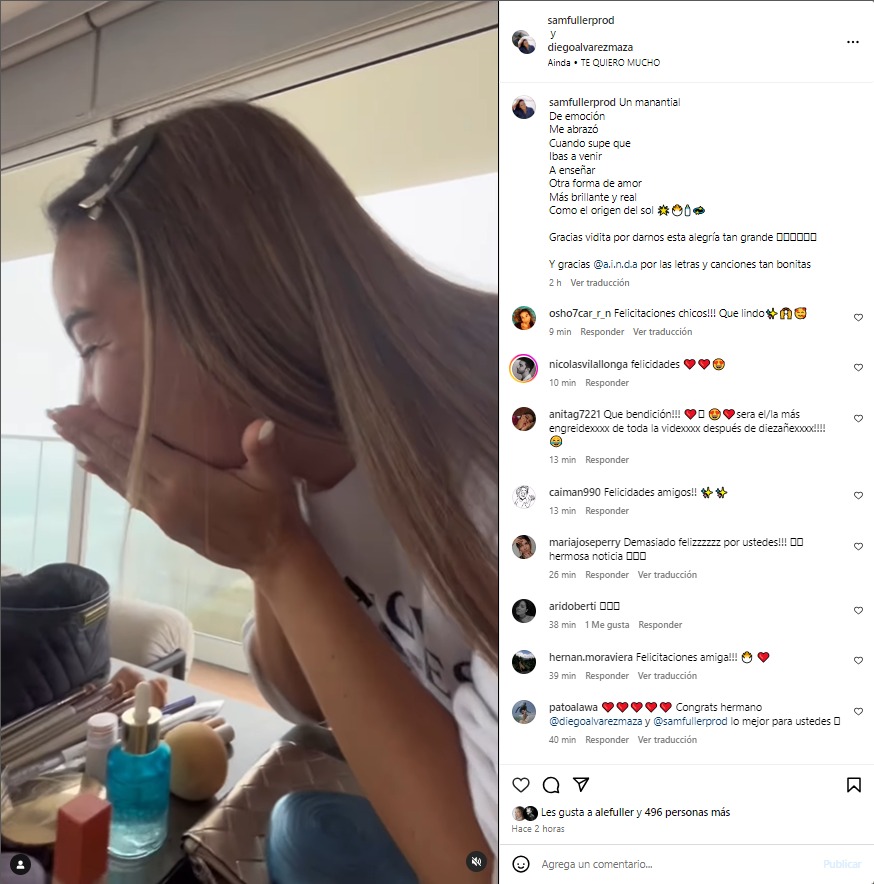 Ale Fuller y su reacción tras enterarse embarazo de hermana - América ...
