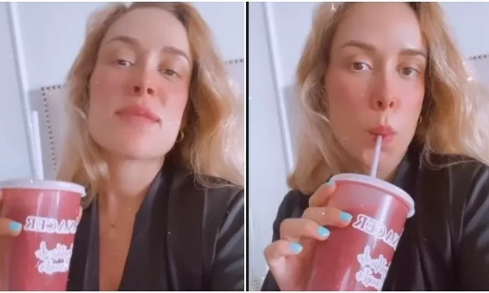 Ale Venturo tomó su placenta tras dar a luz: “Me ayudará a recuperarme ...