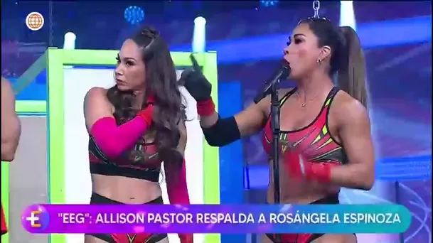 Allison Pastor defiende a Rosángela Espinoza de críticas