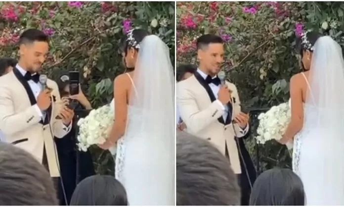 Anthony Aranda hizo fuerte promesa a Melissa Paredes en boda