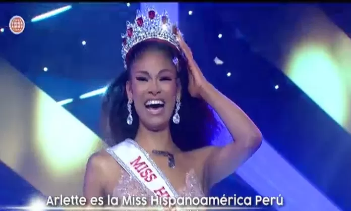 EEG: Arlette Rujel es la nueva Miss Hispanoamérica Perú