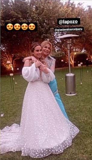 Así fue el primer baile de Ethel Pozo y Julián Alexander como esposos que sellaron con tierno beso