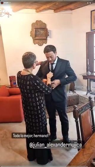 Así fue el primer baile de Ethel Pozo y Julián Alexander como esposos que sellaron con tierno beso