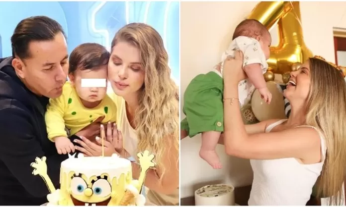 Brunella Horna festeja primer año de Alessio